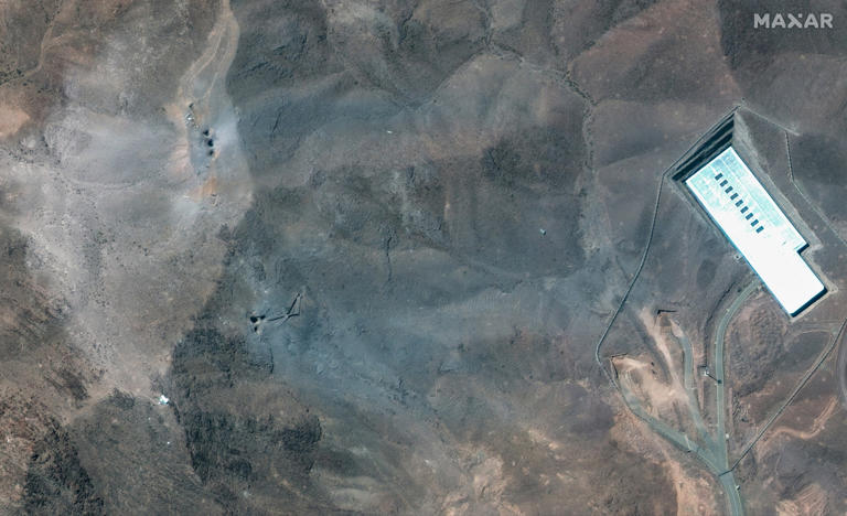Experts break down satellite imagery of US attack on Iran