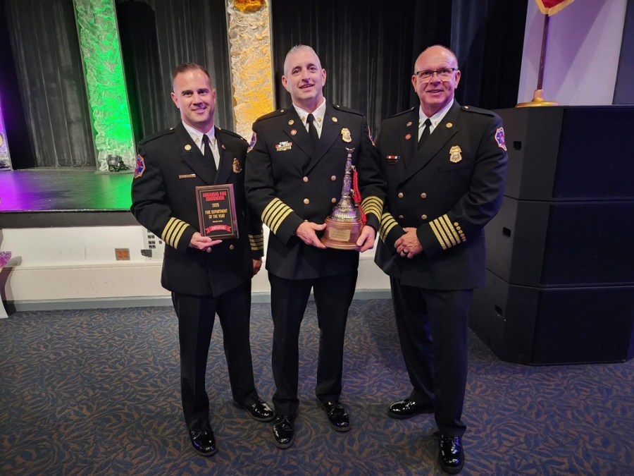 Springdale Fire Department, fire chief earns statewide honors