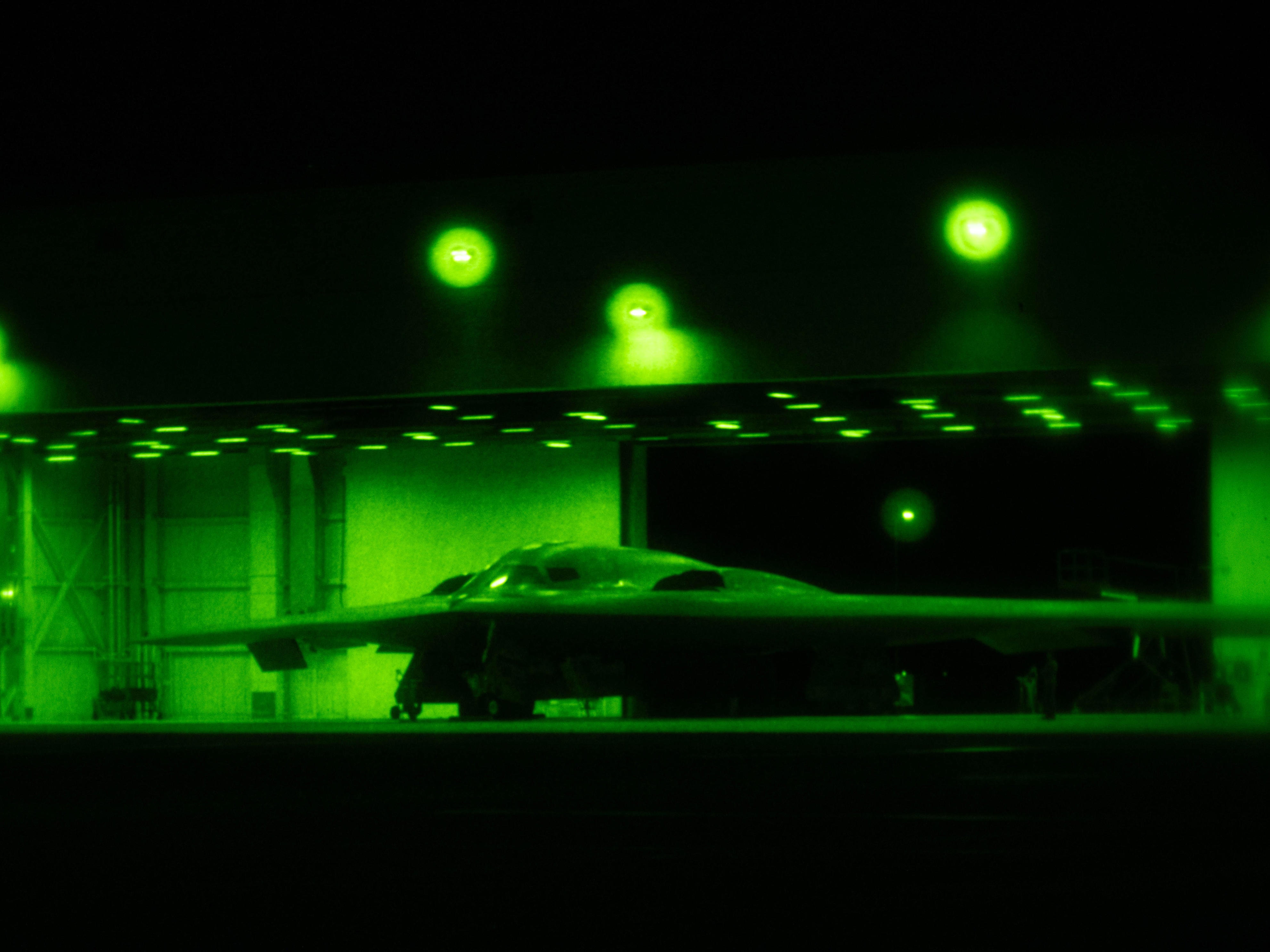 The US military dropped new photos of the Operation Midnight Hammer B-2 ...