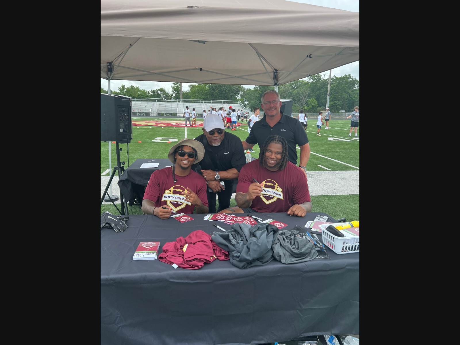 NFL Stars From Manassas Give Back With Returning Youth Camp