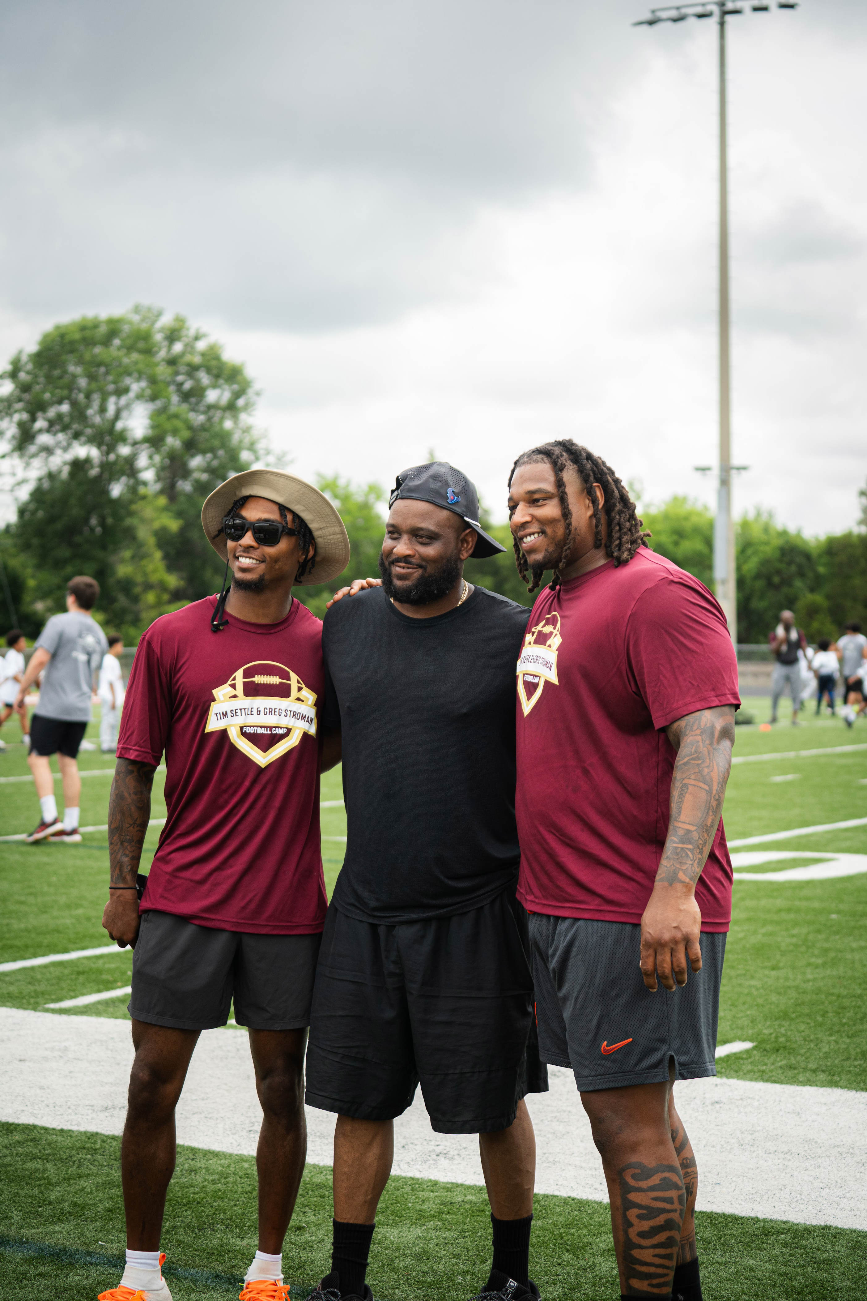NFL Stars From Manassas Give Back With Returning Youth Camp