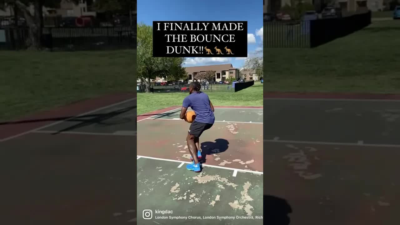 Bounce dunk incoming! #shorts