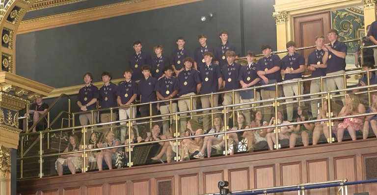 Cedar Cliff High School baseball recognized at State Capitol