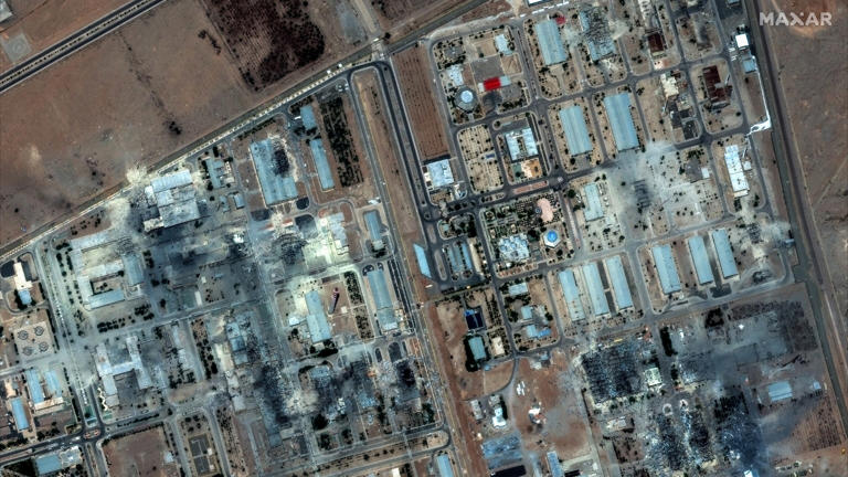 Experts break down satellite imagery of US attack on Iran