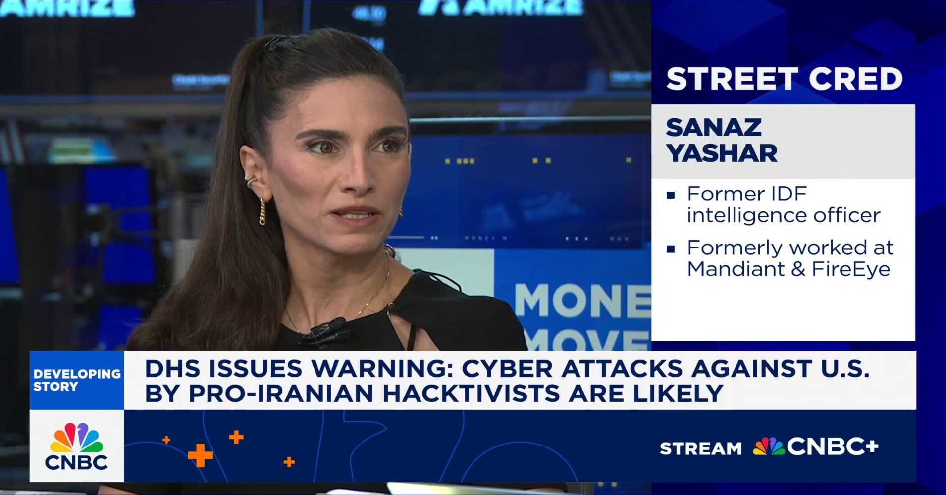 The main target of Iran is regime stability, says Zafran Security CEO Sanaz Yashar