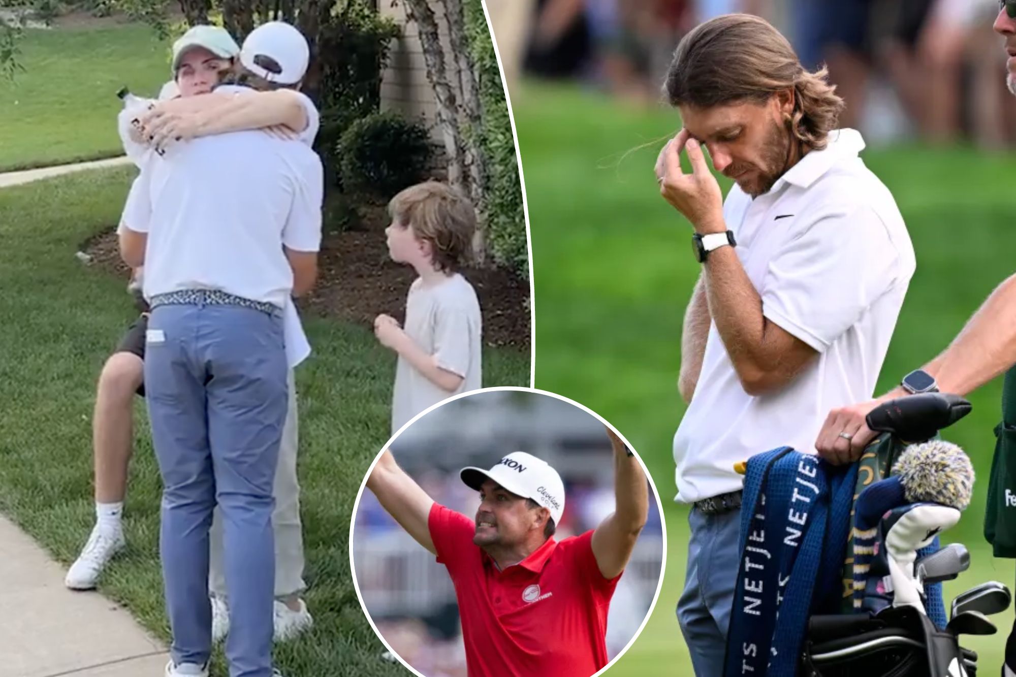 Tommy Fleetwood has touching moment with wife after crushing $3.6 ...