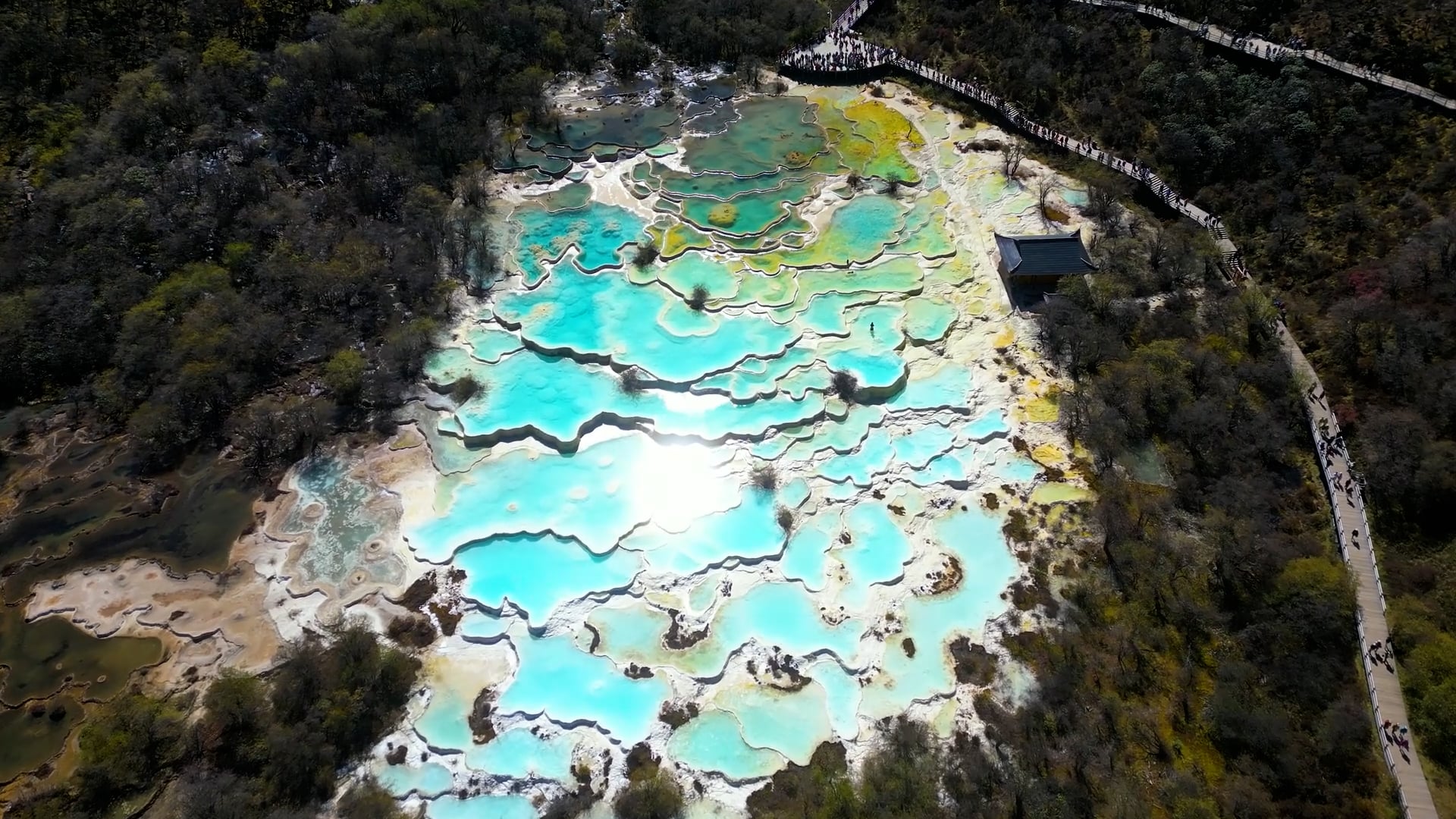 Jiuzhaigou Valley: Drone Views of China's Stunning UNESCO Haven