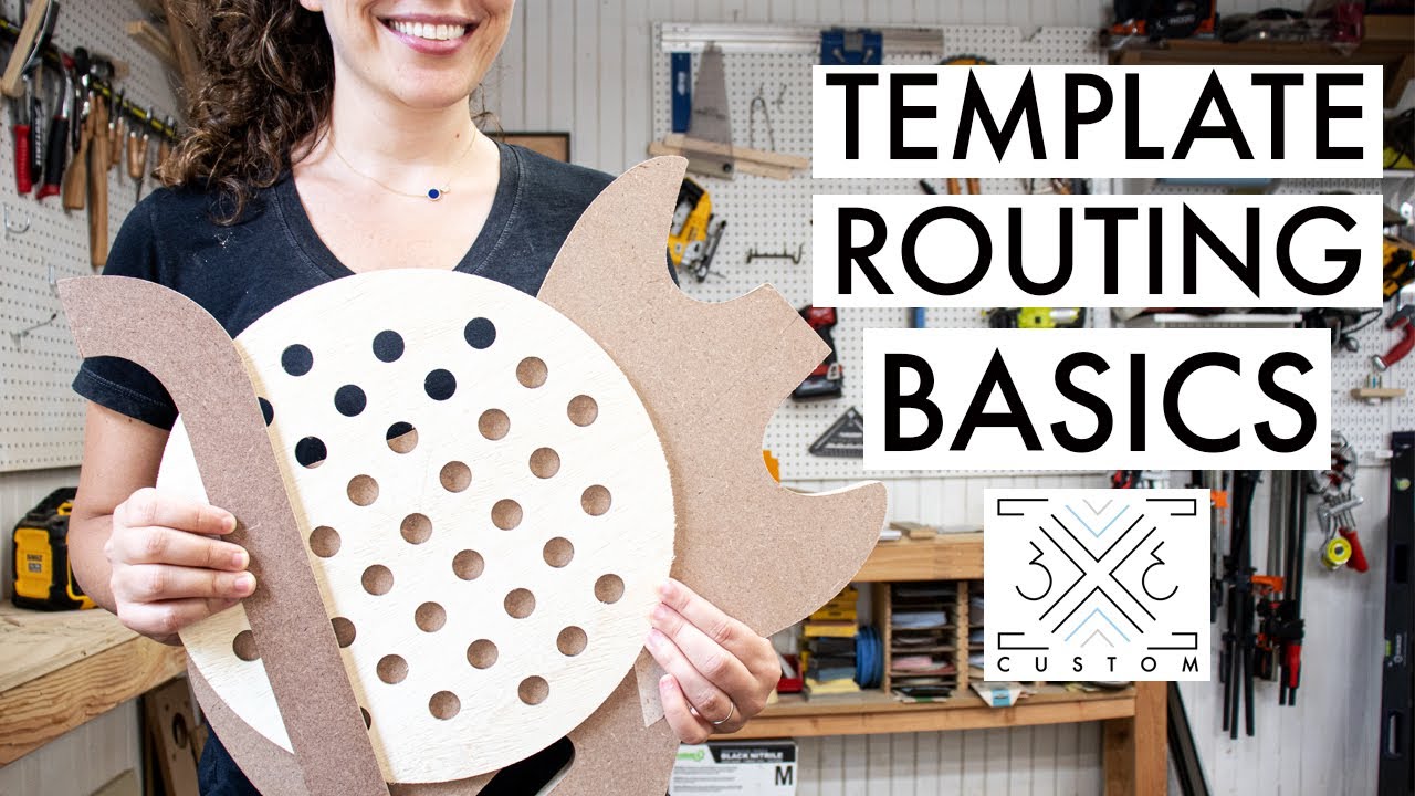 How to Use Templates for Woodworking Projects - Flush Trim Bit VS ...