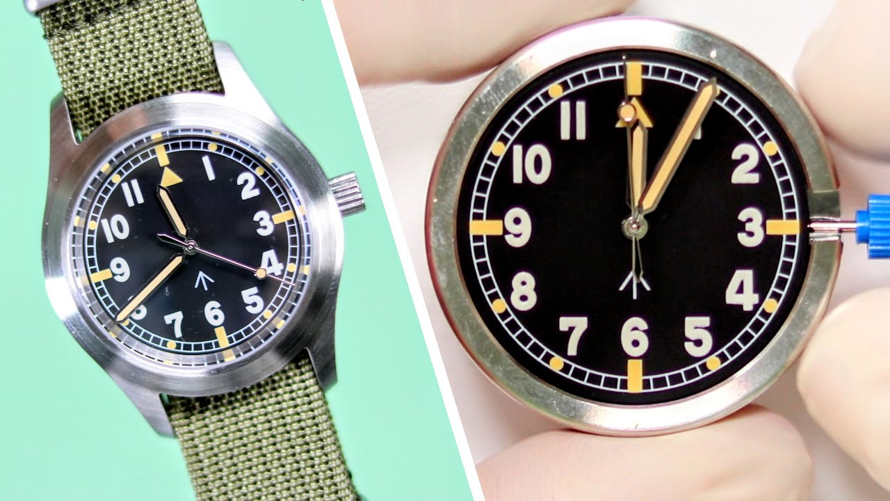 How I Built a Vintage-Style Pilot's Watch Using AliExpress Parts