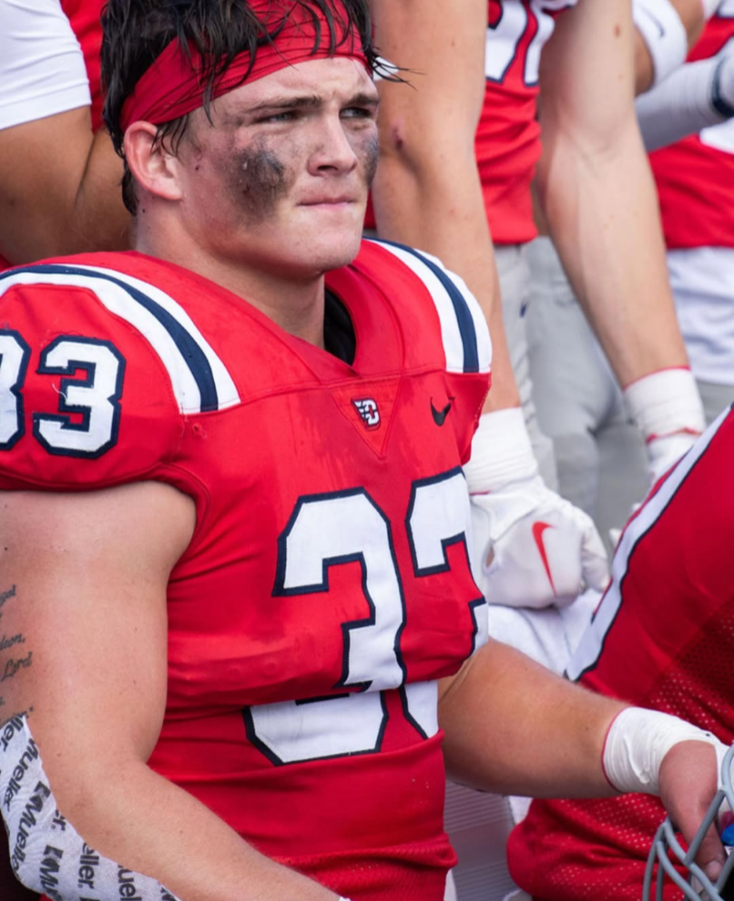 College linebacker’s dad gave him an unbelievable middle name — without ...