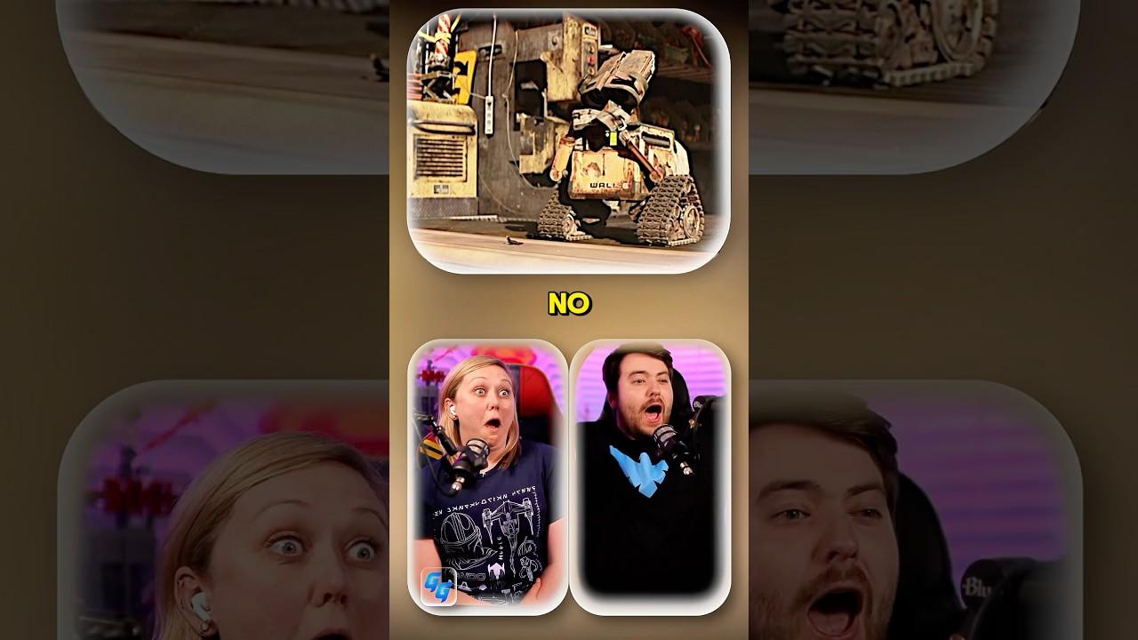 Nooo! 😱 Pixar’s Wall-e Reaction!