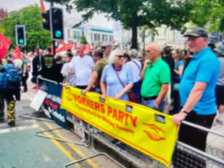 Political opinion: Workers Party representative Patrick Crossan leads ...