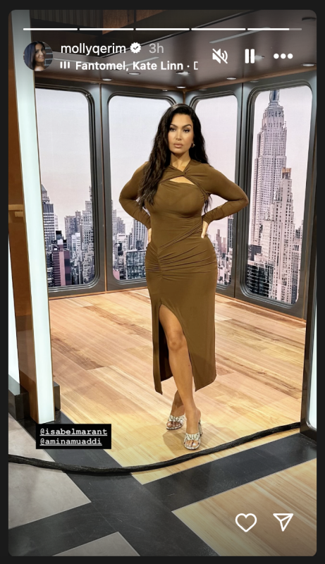 Molly Qerim Turns Heads In 'Stunning' Dress After ESPN Move
