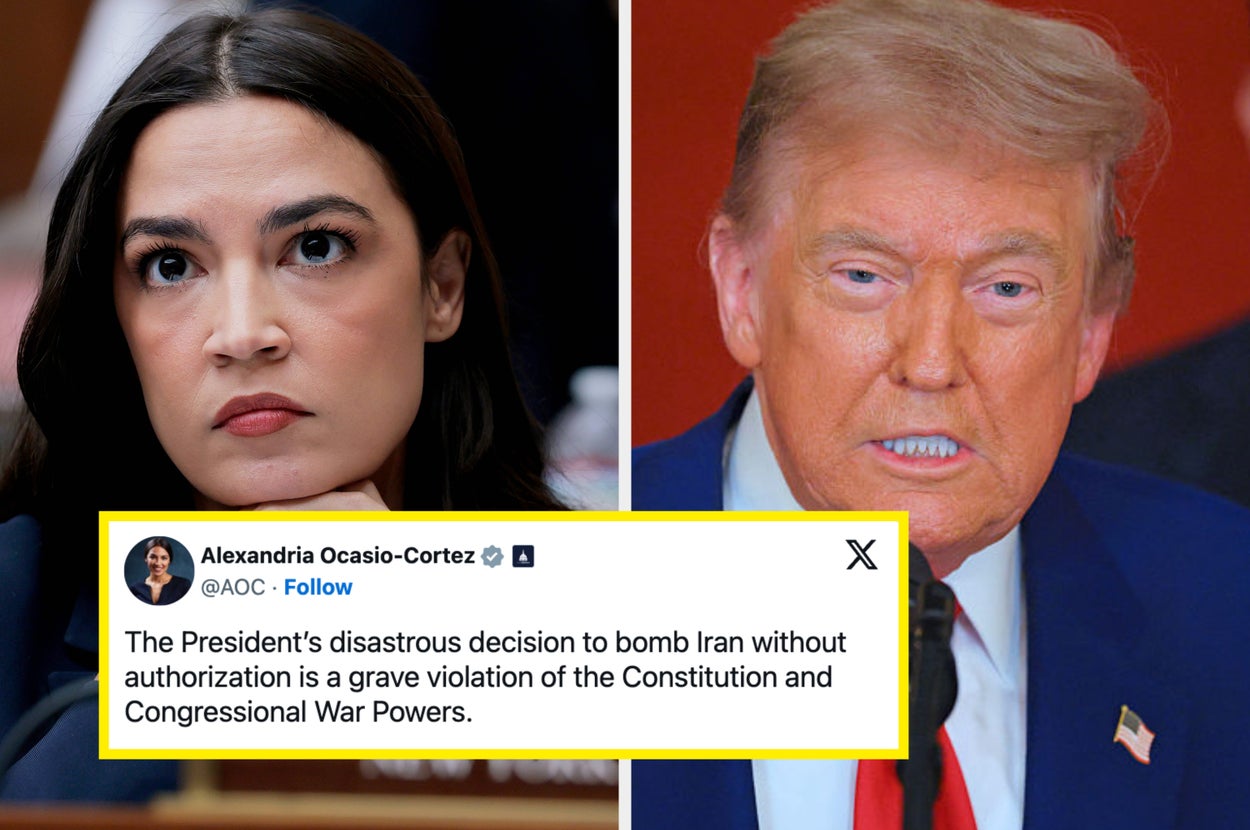 AOC Believes Trump's Decision To Strike Iran Is "Grounds For Impeachment"