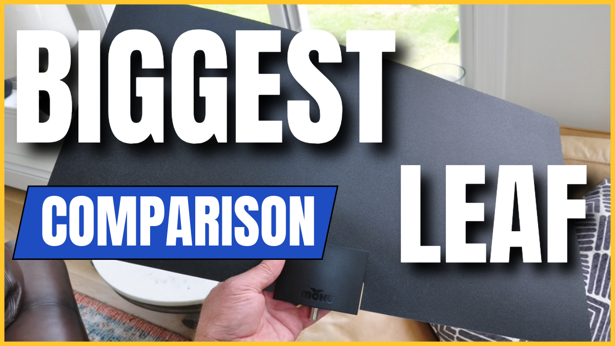 Mohu Leaf Supreme Pro Review: Is This Big Indoor TV Antenna Worth It ...