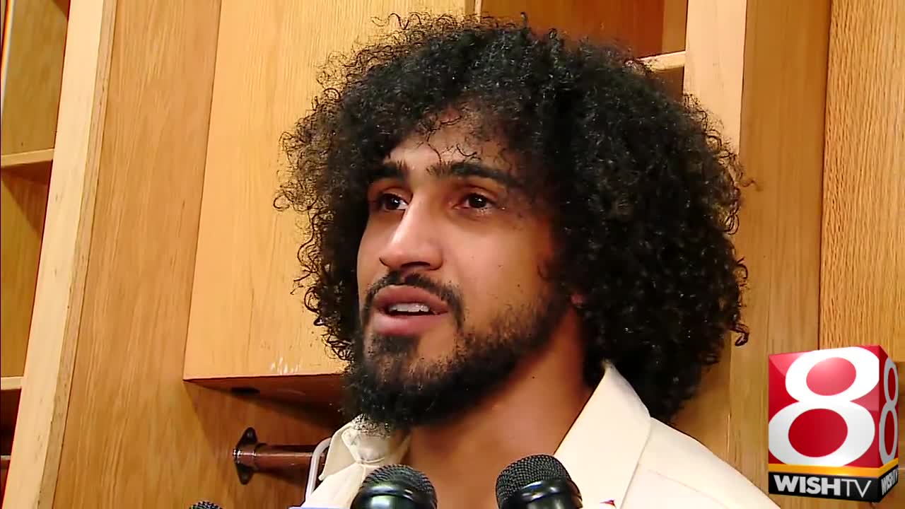 Pacers forward Obi Toppin gets emotional after Game 7 loss