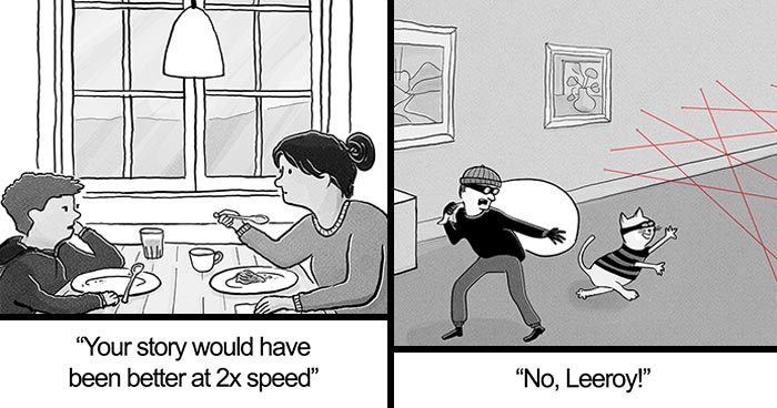 Artist Creates Single-Panel Cartoons, Here Are 29 Of The Funniest Ones