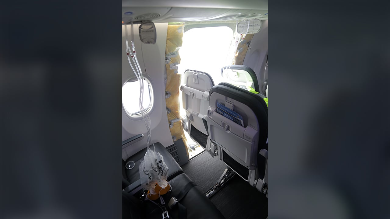 NTSB to determine probable cause of Boeing in-flight door blowout on ...