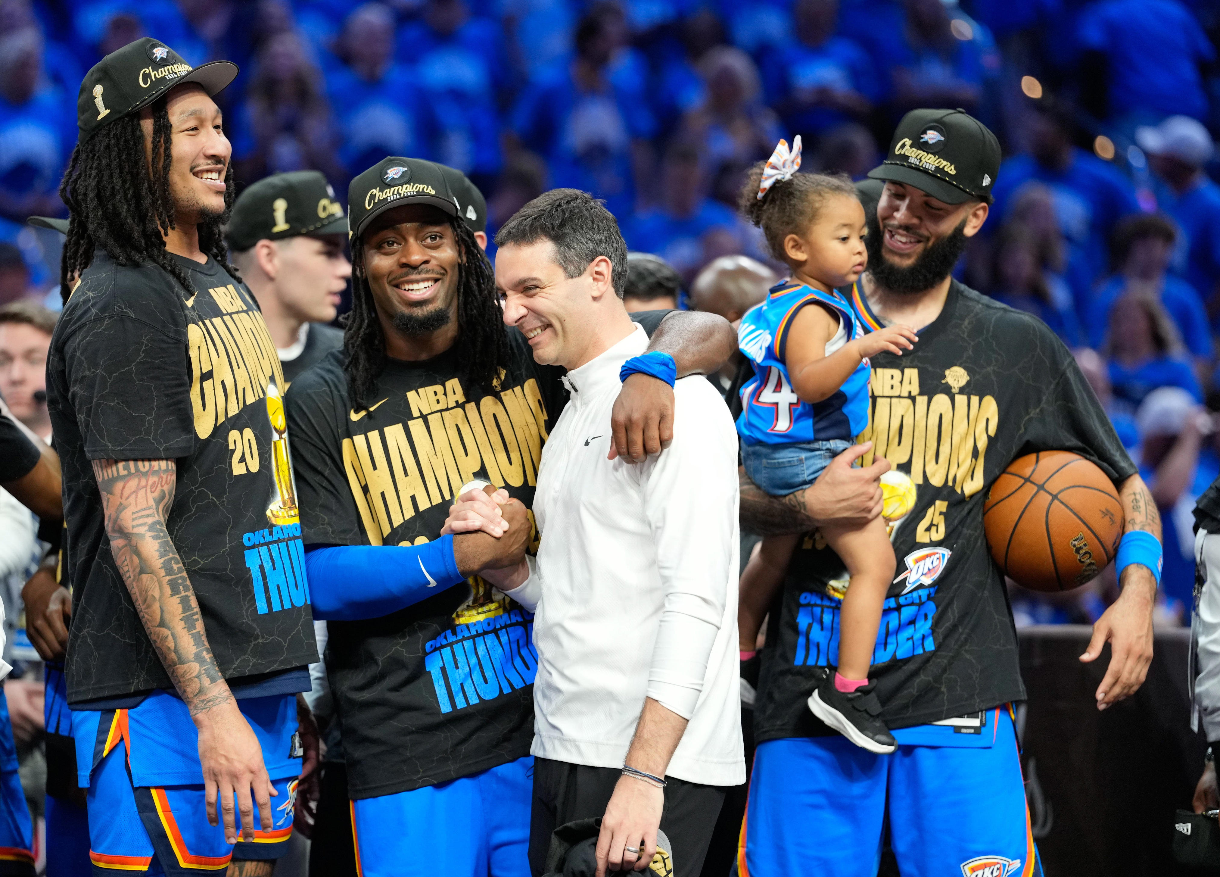 Oklahoma City Thunder's NBA championship-winning staff includes pair of ...