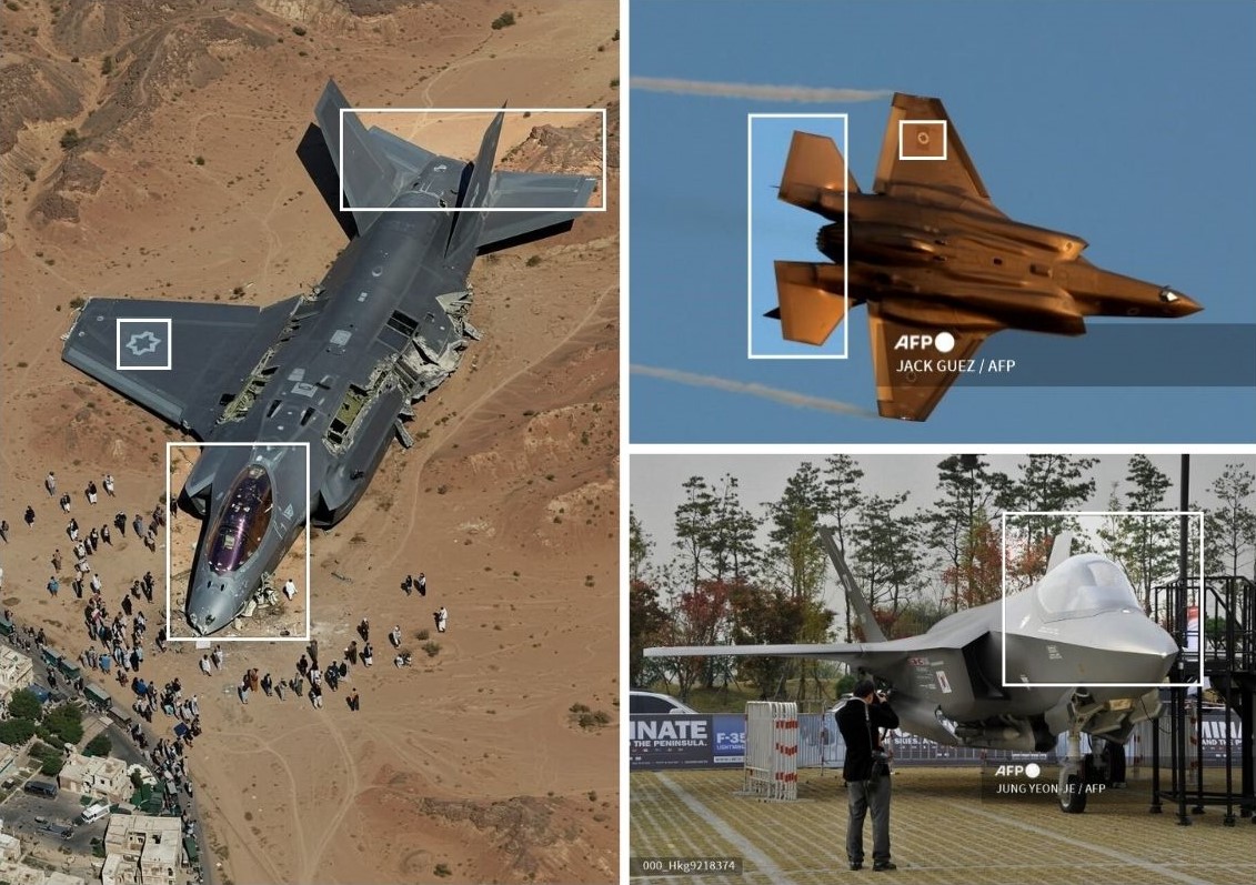 Foto de caça F-35 gerada por inteligência artificial circula em meio a ...