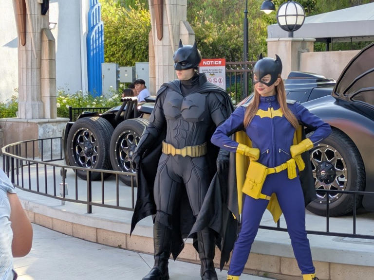 Gotham City short drive away at Six Flags Magic Mountain