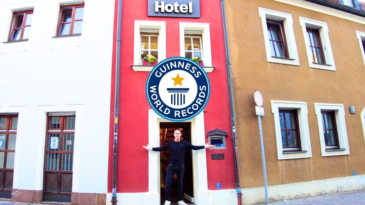 I spent a night in the world's smallest hotel 🏨