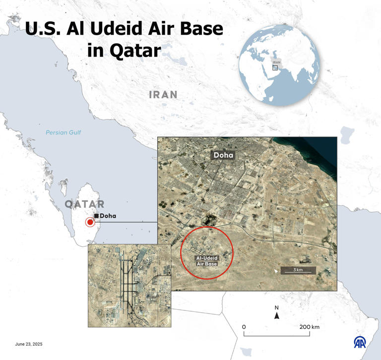 What to know about Al Udeid Air Base after Iran attacked U.S. military post