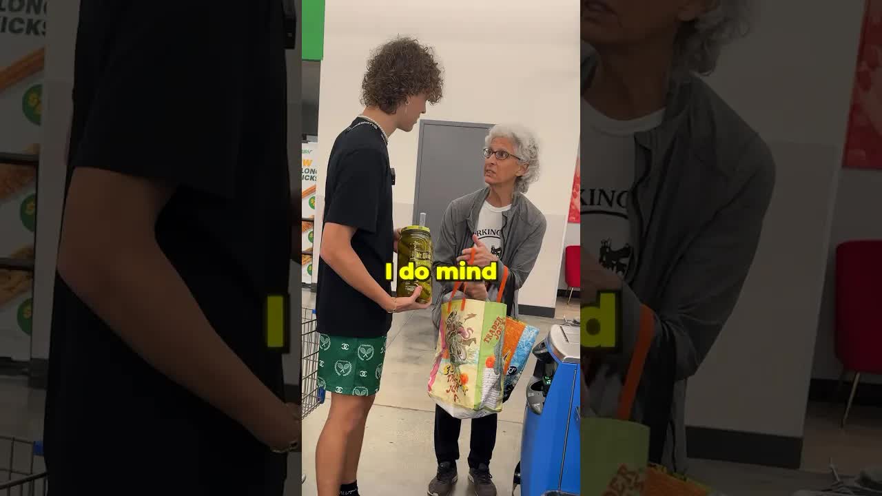 logan micke: paying groceries kindness challenge!