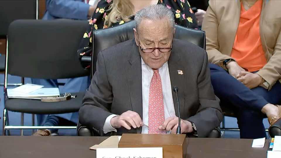 'He's So Angry': Chuck Schumer Slams Trump, Rails Against His Attacks ...