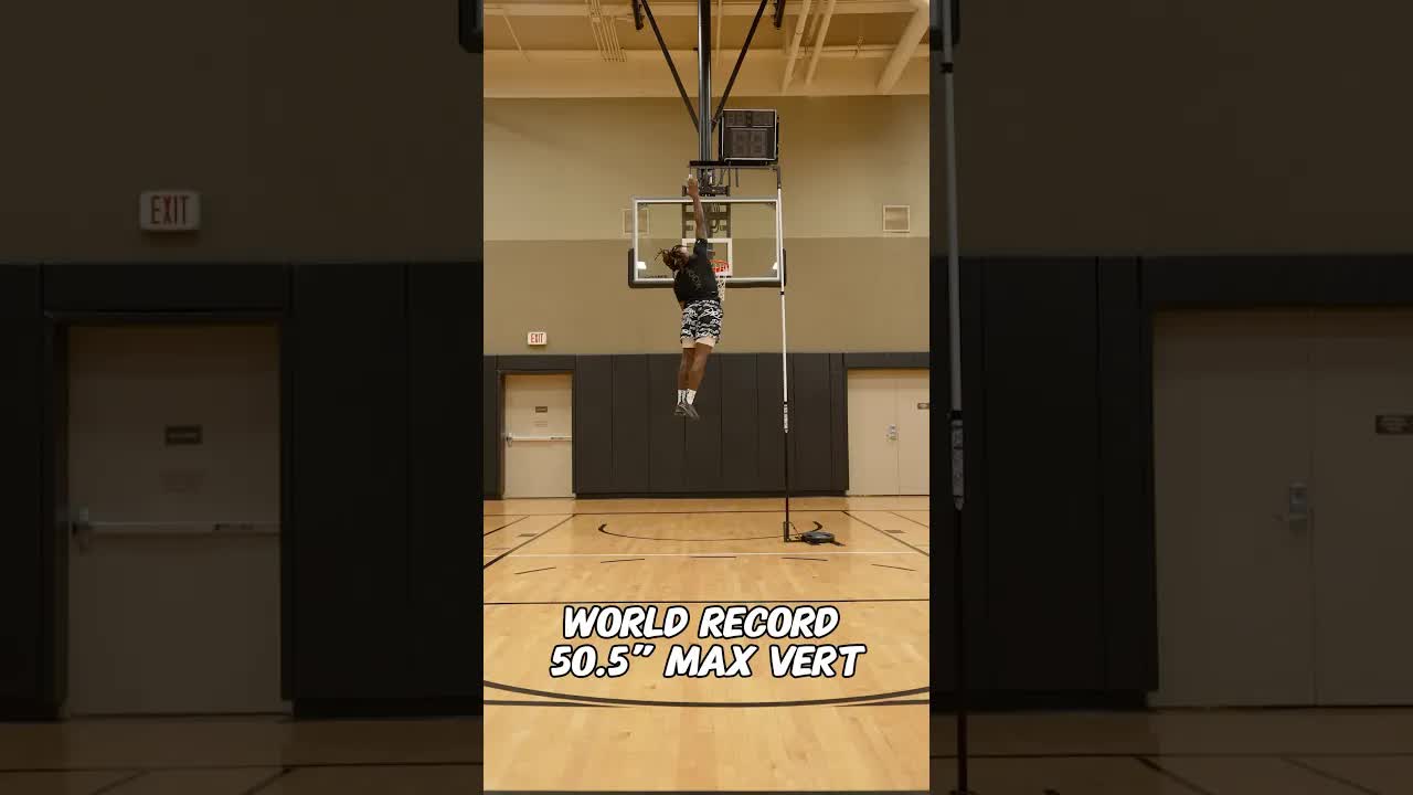 tony crosby ii: world record max vertical jump