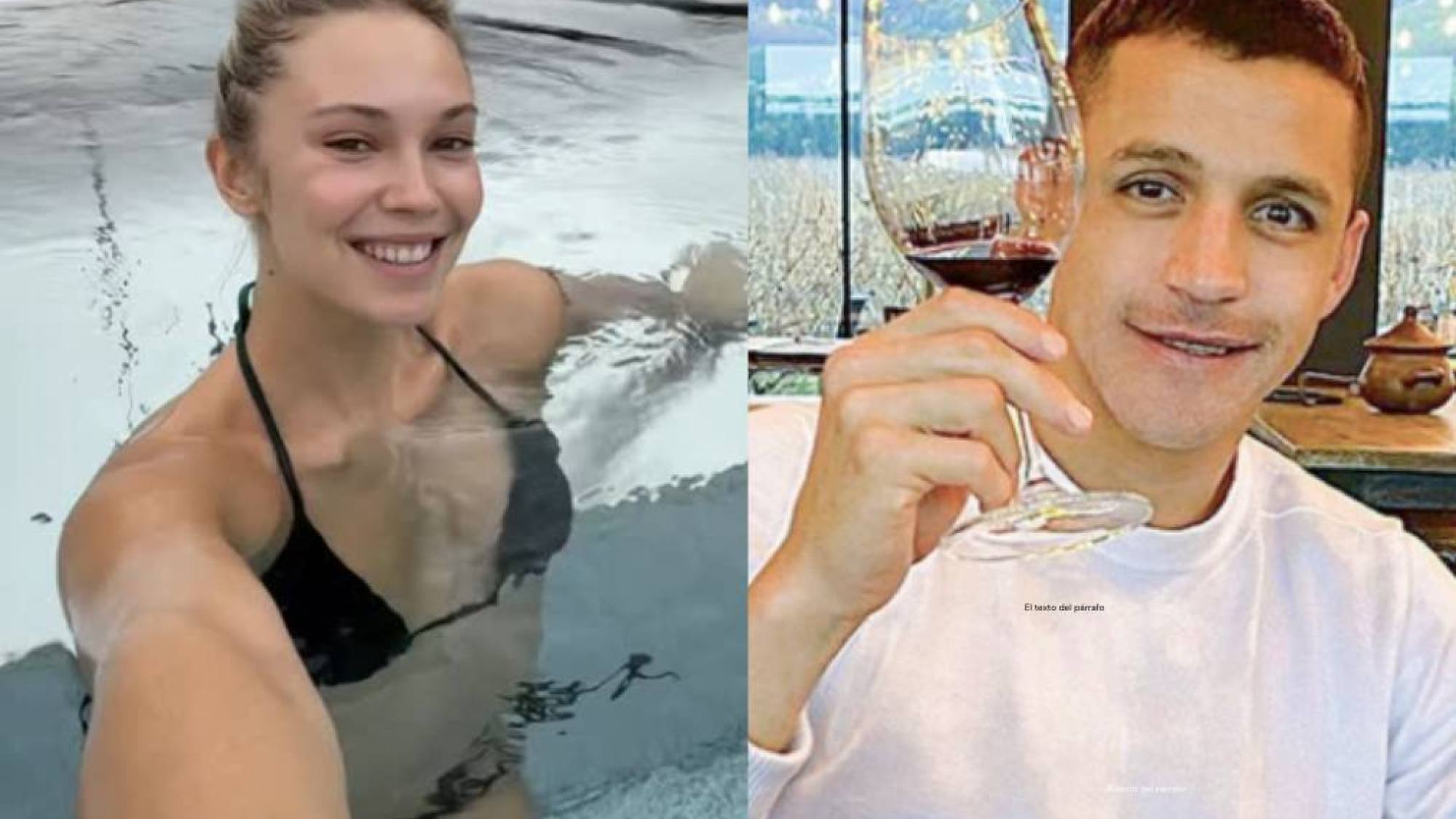 ¿Quién es Alexandra Litvinova, la nueva pareja de Alexis Sánchez? Es 11 ...