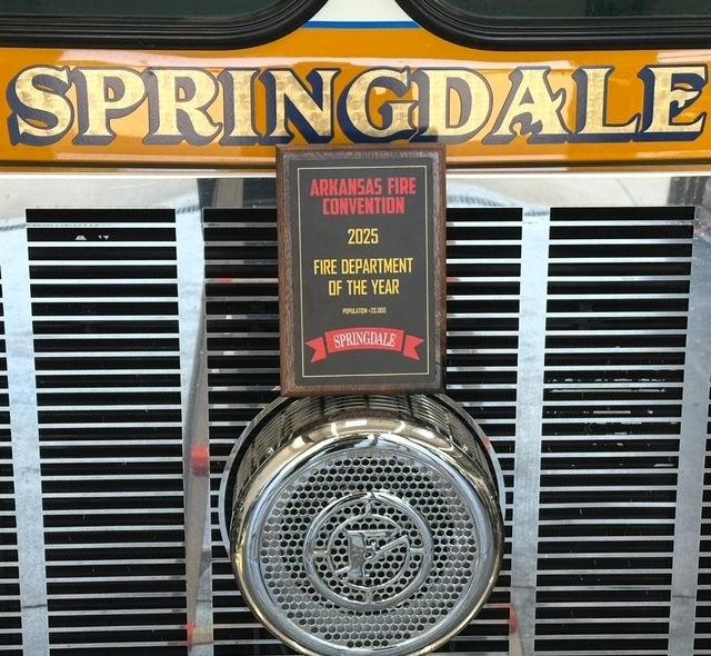 Springdale Fire Department, fire chief earns statewide honors