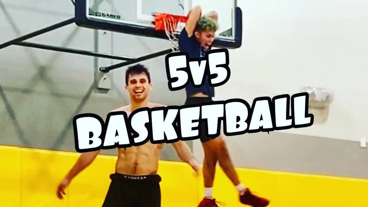 Amazing Basketball Dunks & Highlights: Indoor Game Action