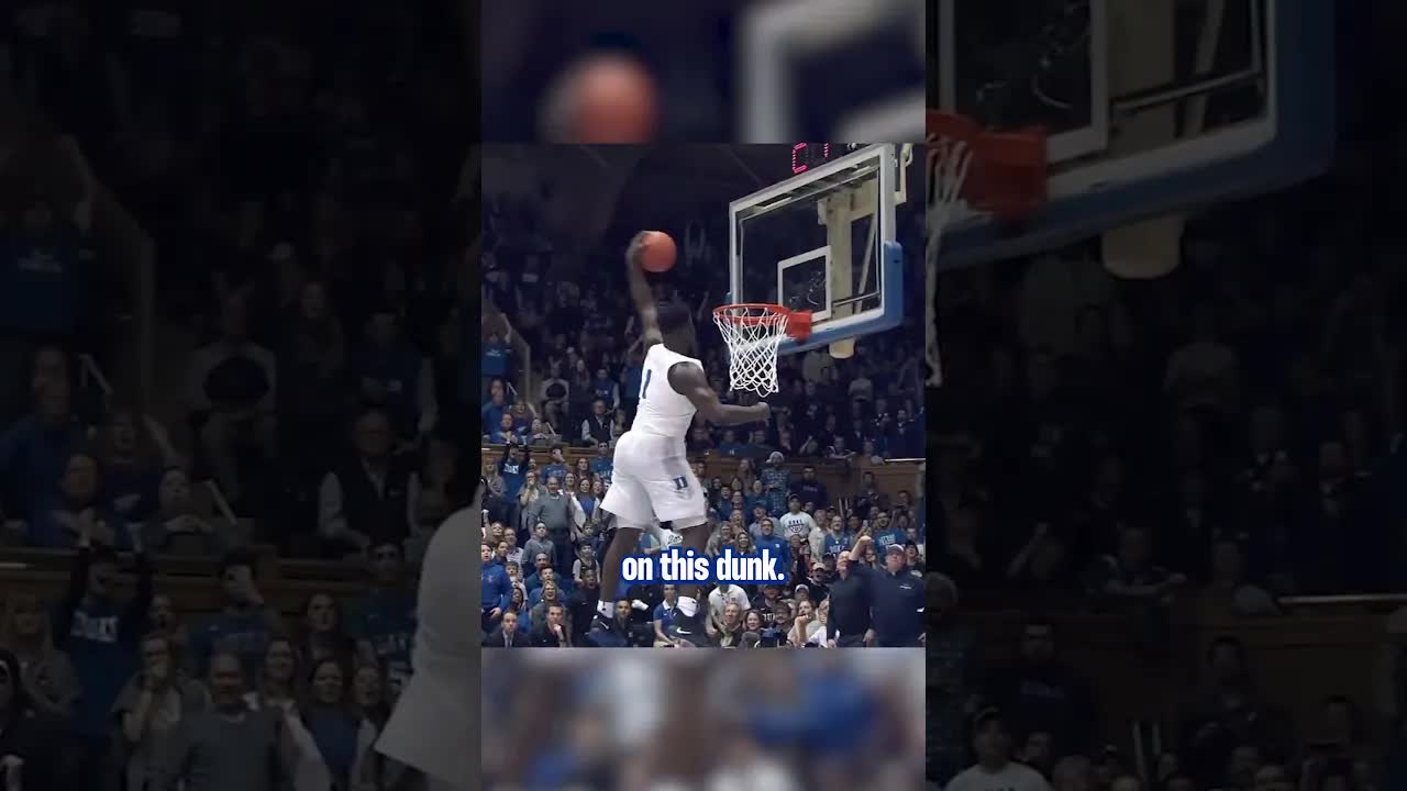 hardwood: zion williamson's insane college basketball highlights