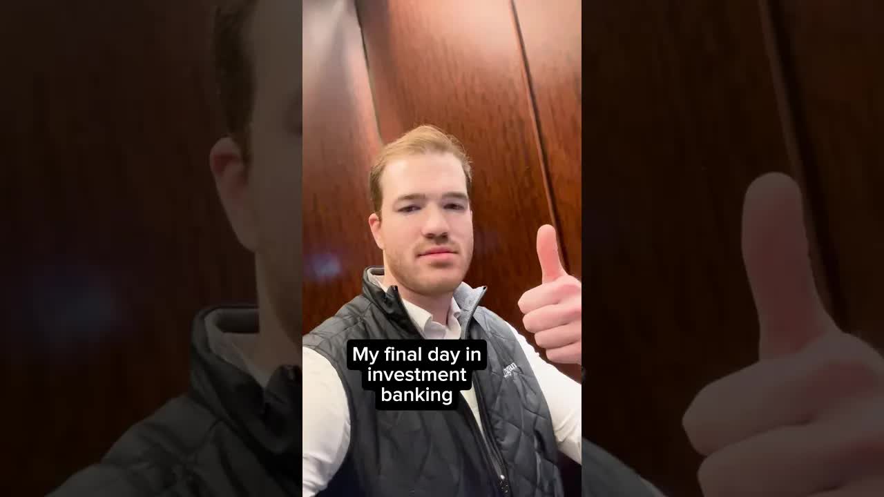 cameron galbraith: last day at jp morgan investment banking in nyc