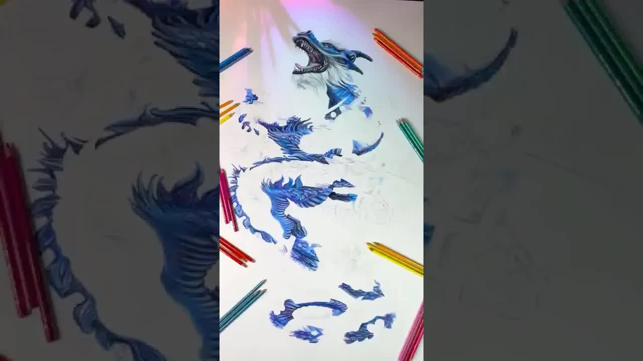 Drawing, but paper is giant! - Day 4, 5, 6 | Kauczuk