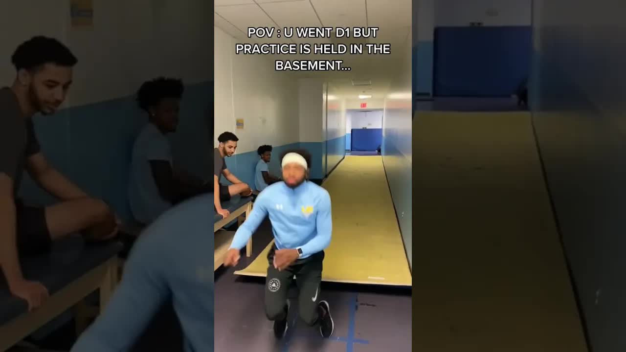 POV: D1 Athlete's Hilarious Basement Practice