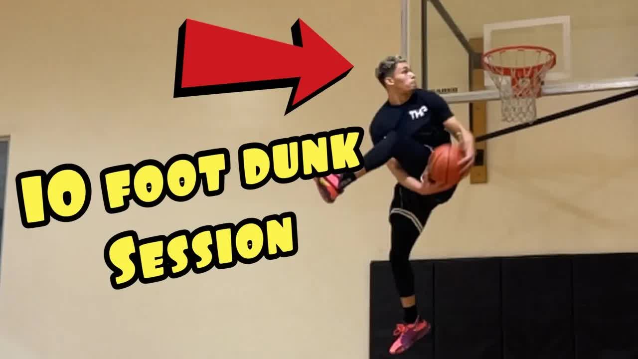 Amazing Basketball Dunks: Gym Practice & Game Highlights