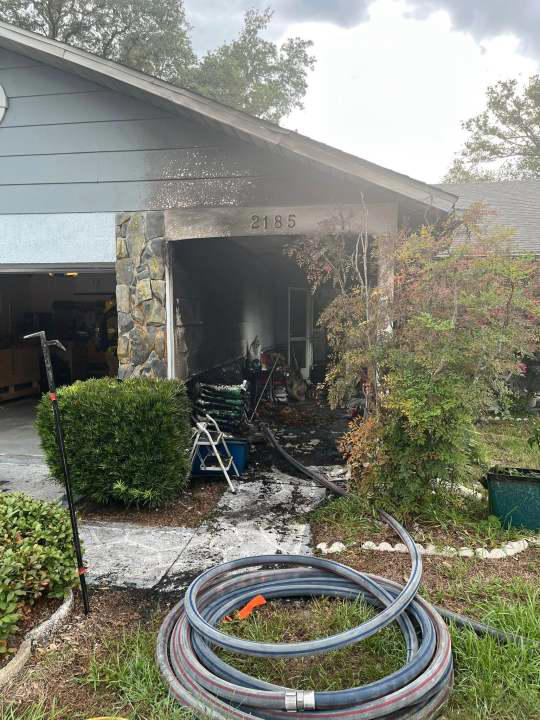 Fire ignites at Spring Hill home after smoldering wood chips left in ...