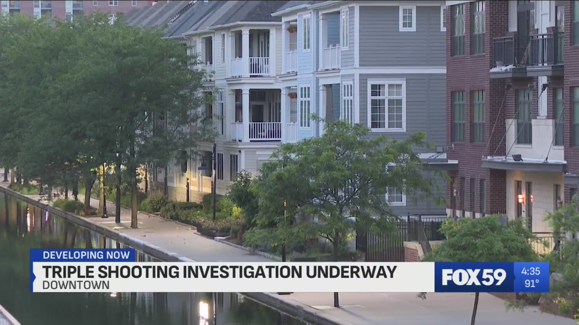 Arrest made in weekend canal shooting that left 3 wounded