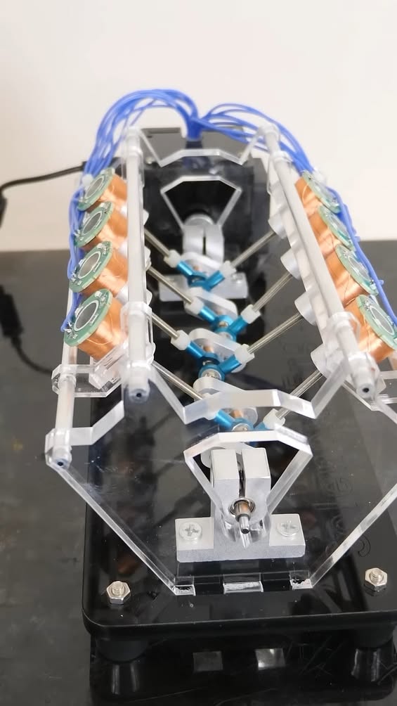 The electric V8 engine 🔋