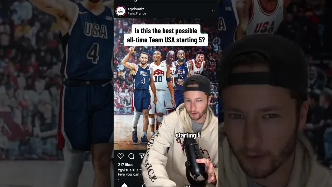 Building the ULTIMATE Team USA Starting 5!