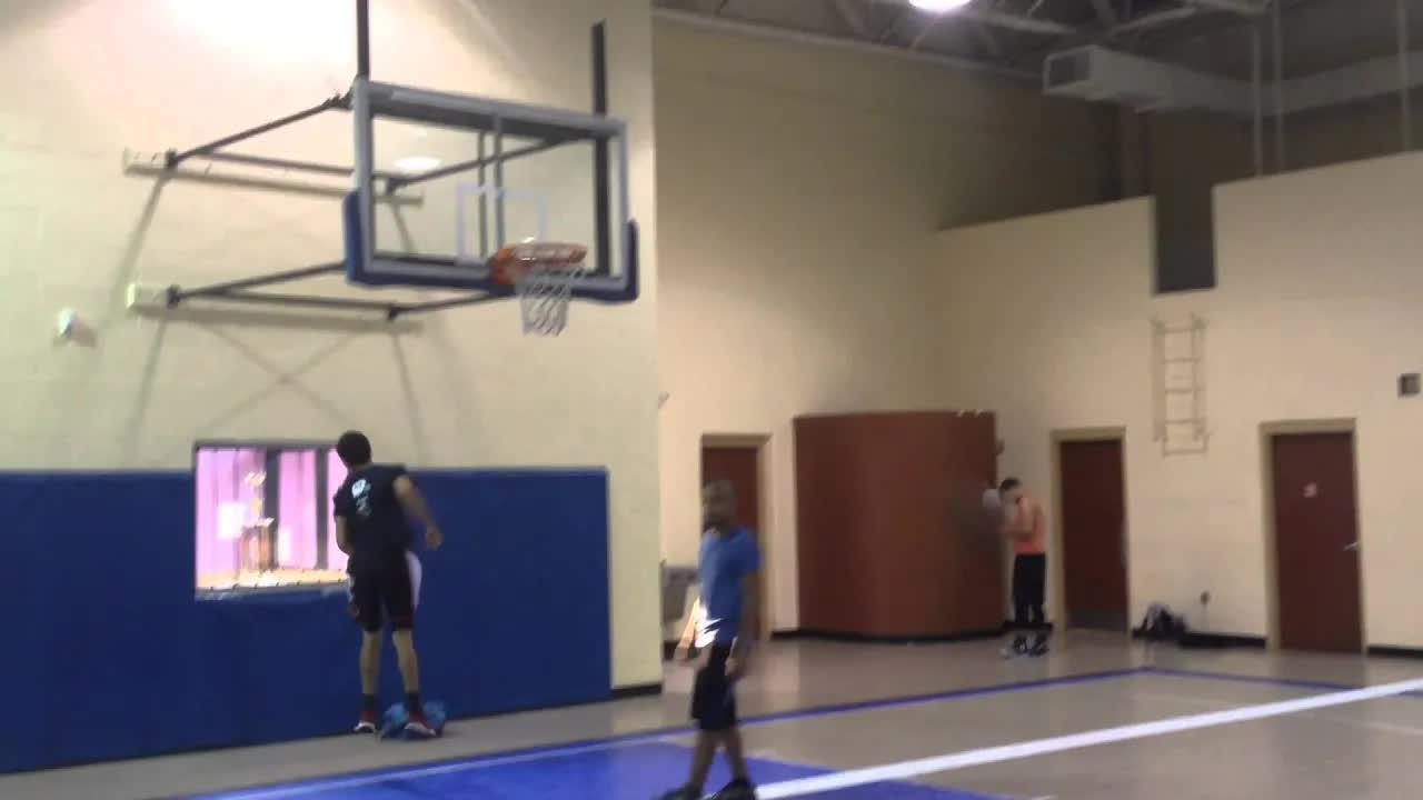 Basketball Practice: Intense Gameplay and Dunks