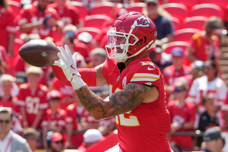 Kansas City Chiefs 90-man roster by jersey number: No. 12, TE Jared Wiley