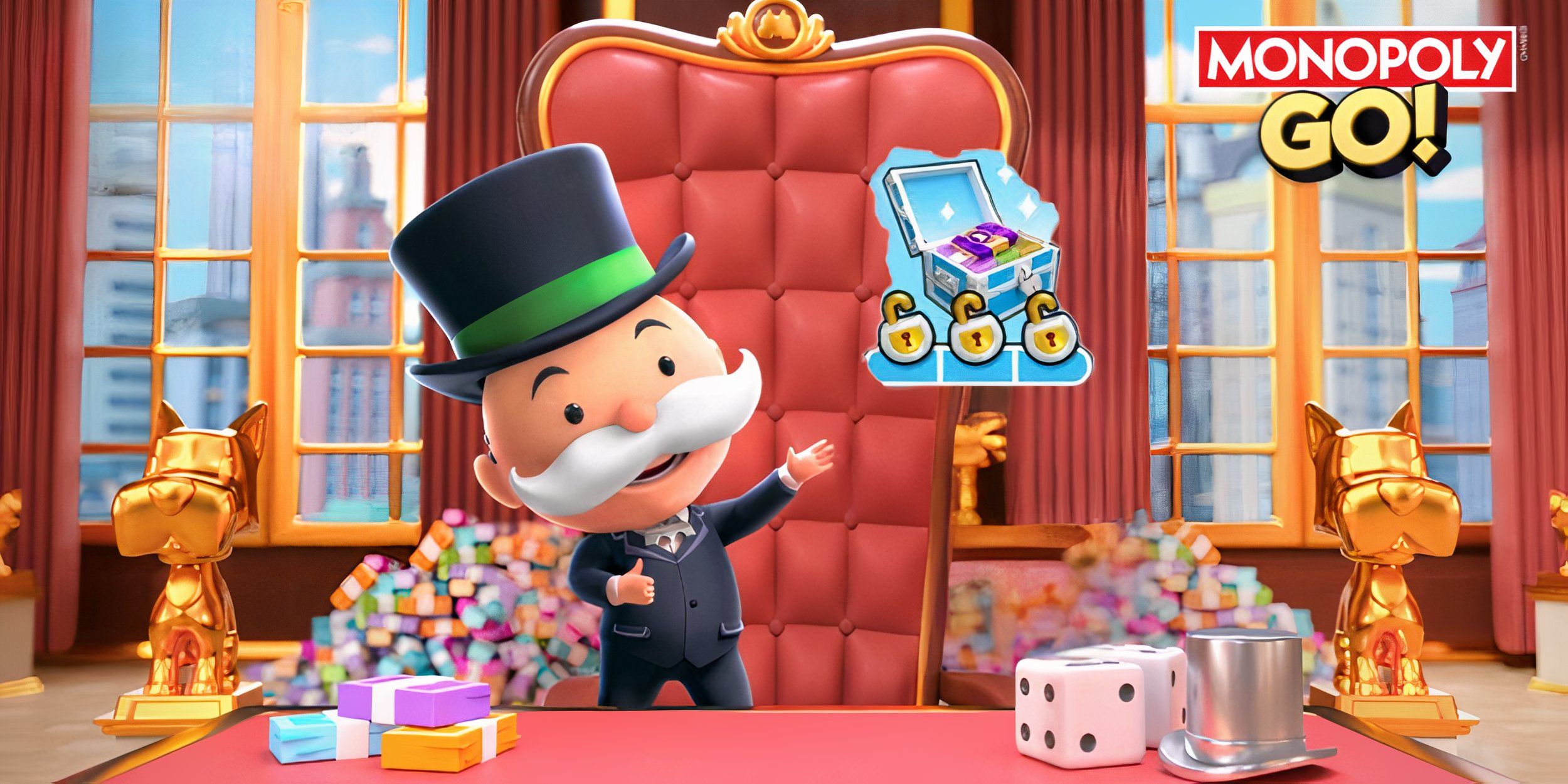 How To Upgrade Your Community Chest in Monopoly GO