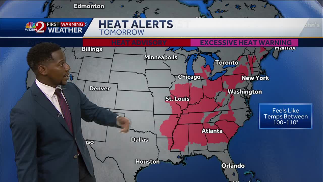 Crippling Heat Impacts 200 million Americans - Deadly Florida Lightning ...