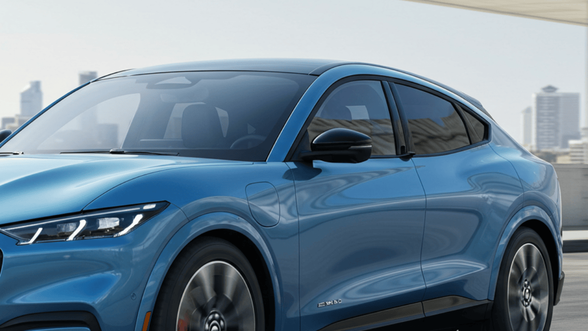 Ford issues recall on mach-e over risk of passengers getting trapped inside