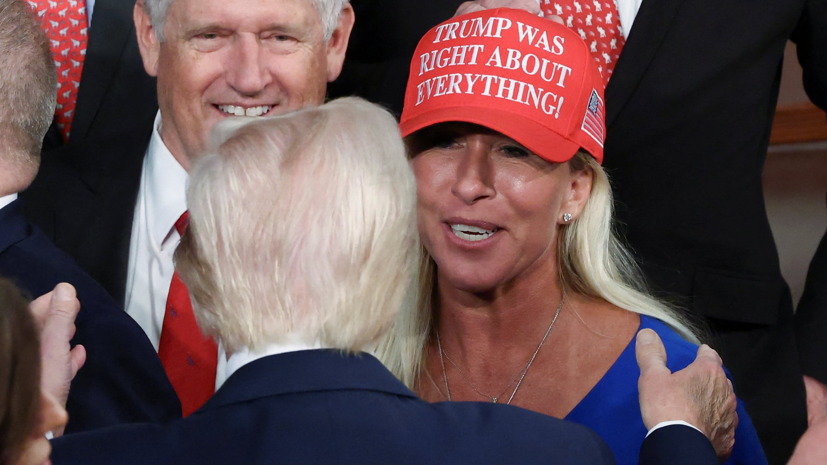 MTG Denies Rift With Trump After She Trashed His Iran Attack