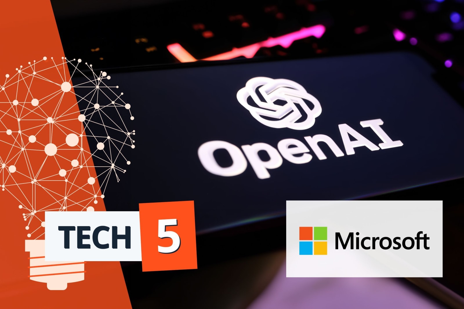 Tech 5: OpenAI/Microsoft Talks Get Tense, SoftBank Floats Arizona ...