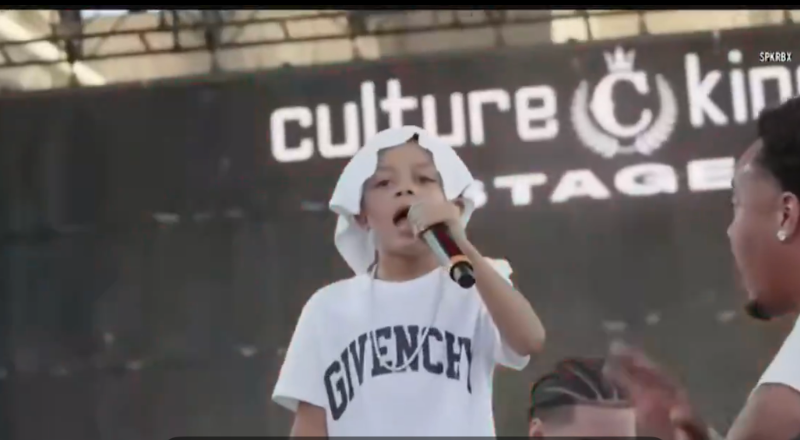 G Herbo and son Yosohn steal show with performance at Summer Smash